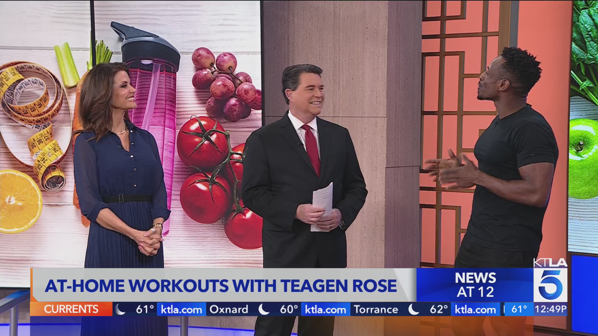 At-home workouts with fitness trainer Teagen Rose – KTLA