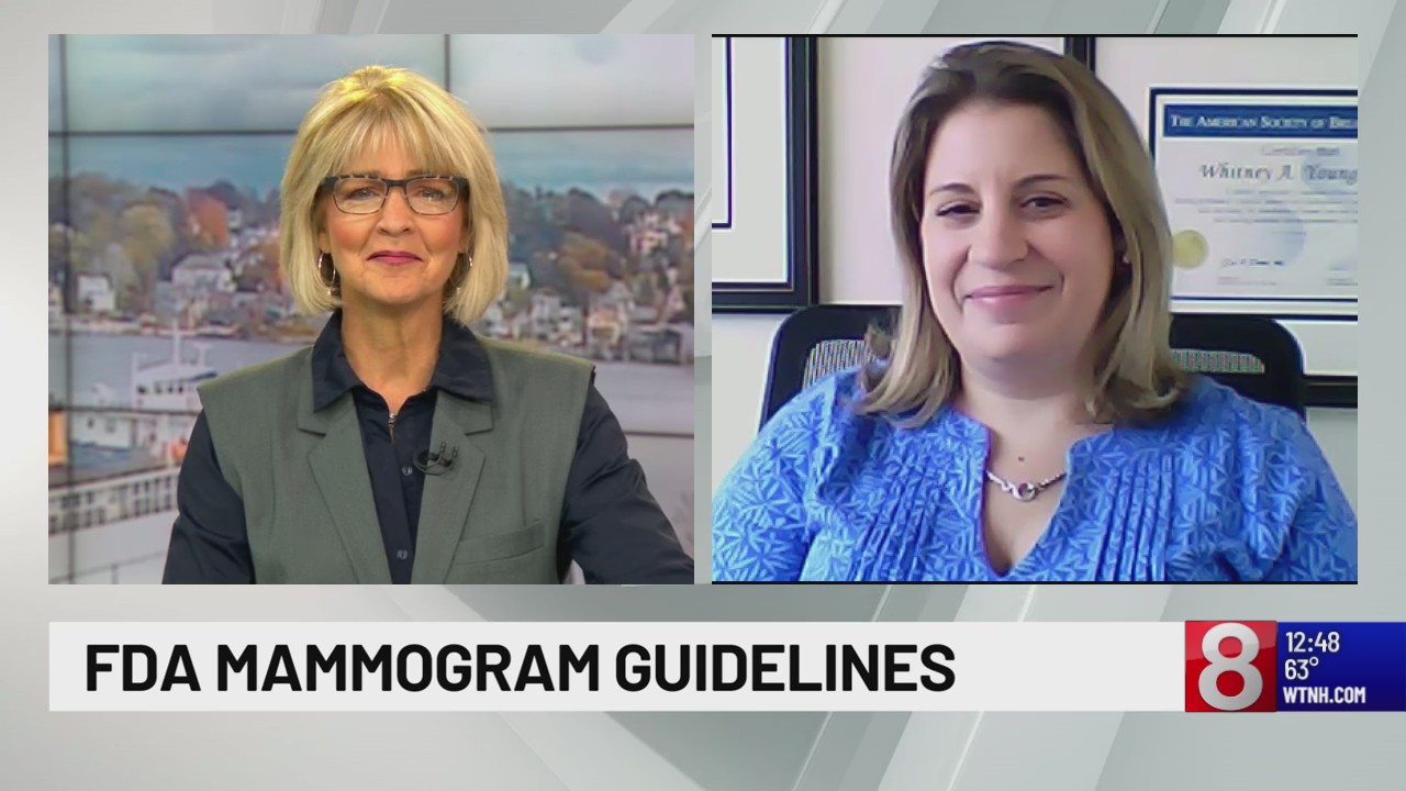 FDA mammogram guidelines – WTNH.com