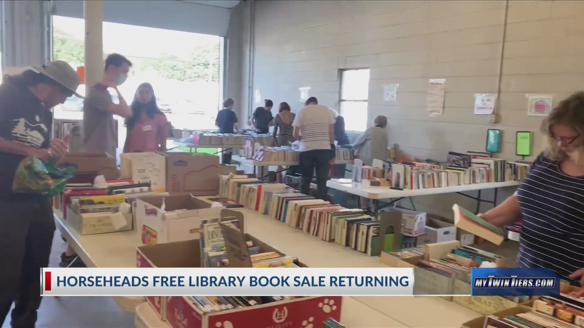 Annual book sale coming back to Horseheads Library – WETM – MyTwinTiers.com