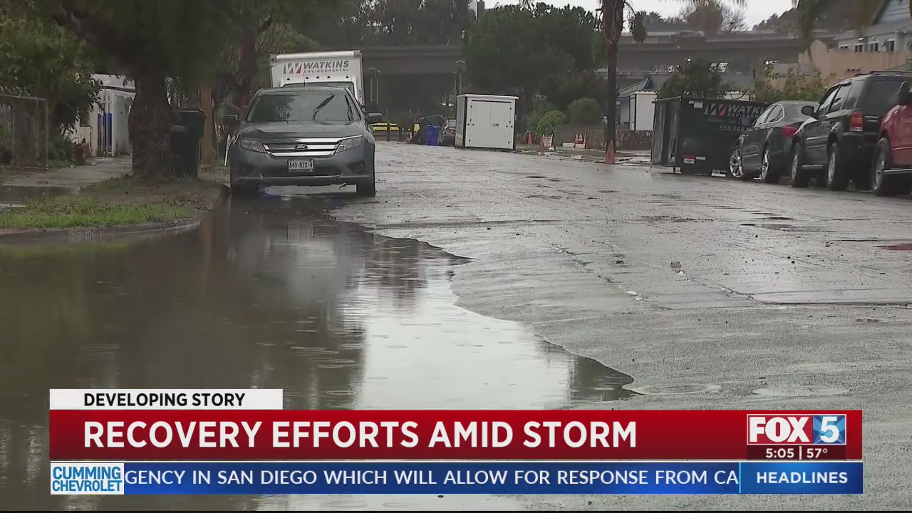 Recovery Efforts Continue Amid Storm – FOX 5 San Diego & KUSI News