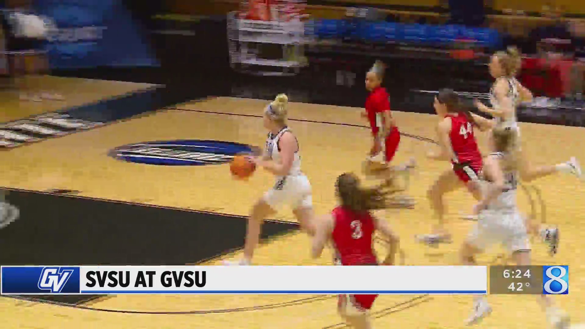 SVSU at GVSU women’s basketball – WOODTV.com