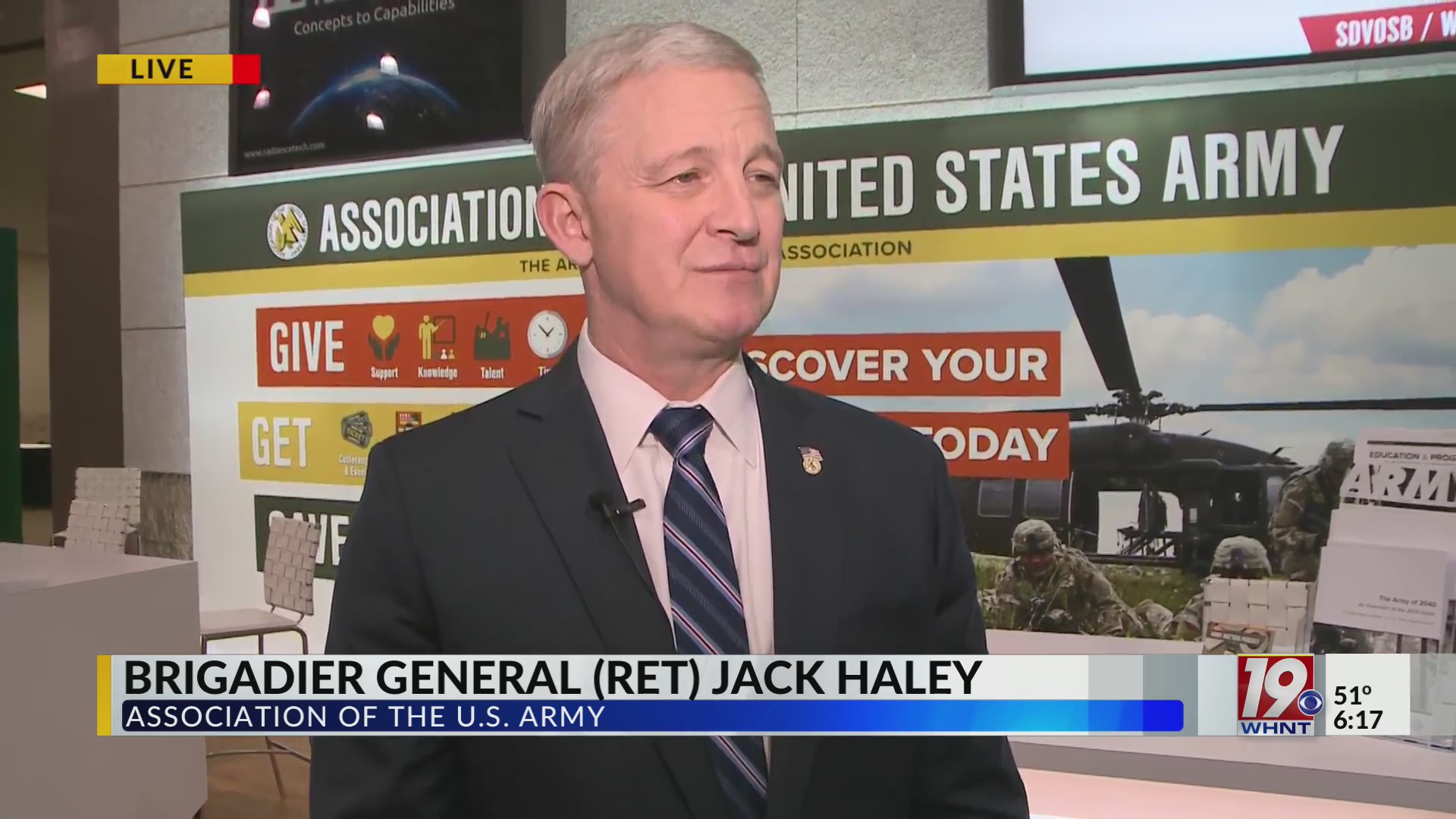 Brigadier General Jack Haley Talks About Global Force Symposium | March ...