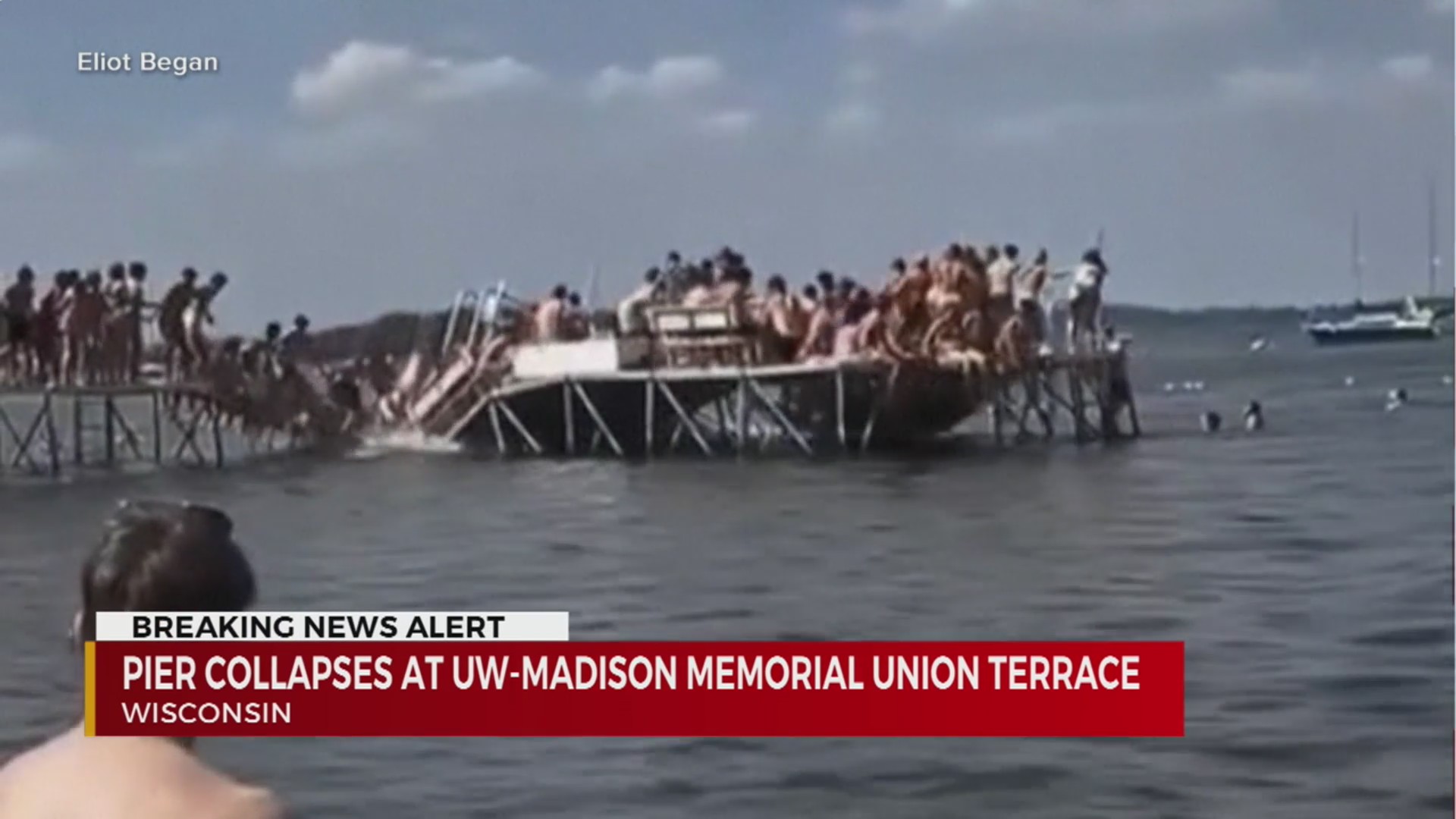 25 injured after pier collapses at UW-Madison Union Terrace – WKRN News 2