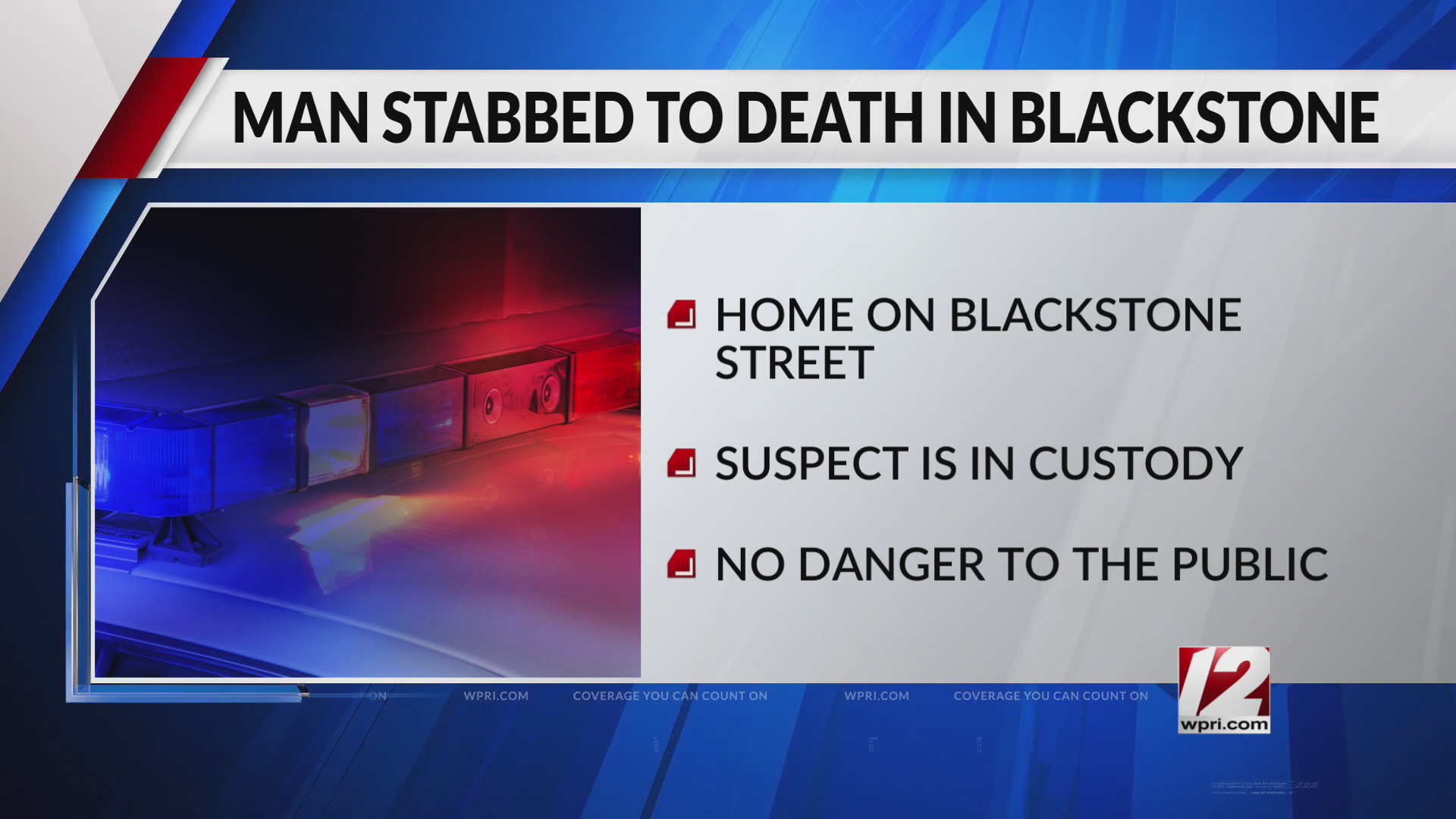 Police make arrest following stabbing in Blackstone, Mass. – WPRI.com