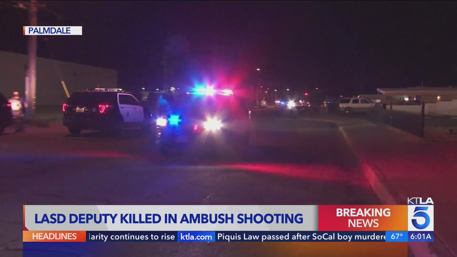 L A County Sheriff S Deputy Killed In Ambush Shooting Ktla