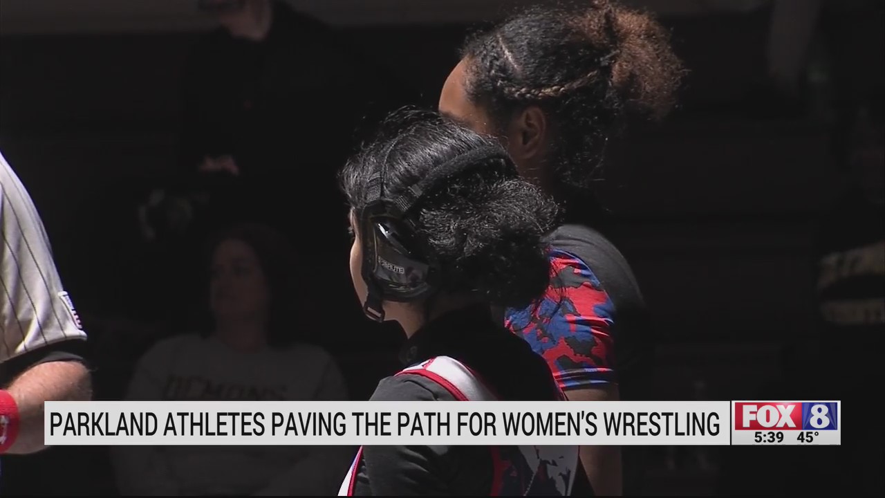 These 2 girls are the first-ever on the Parkland High School wrestling ...
