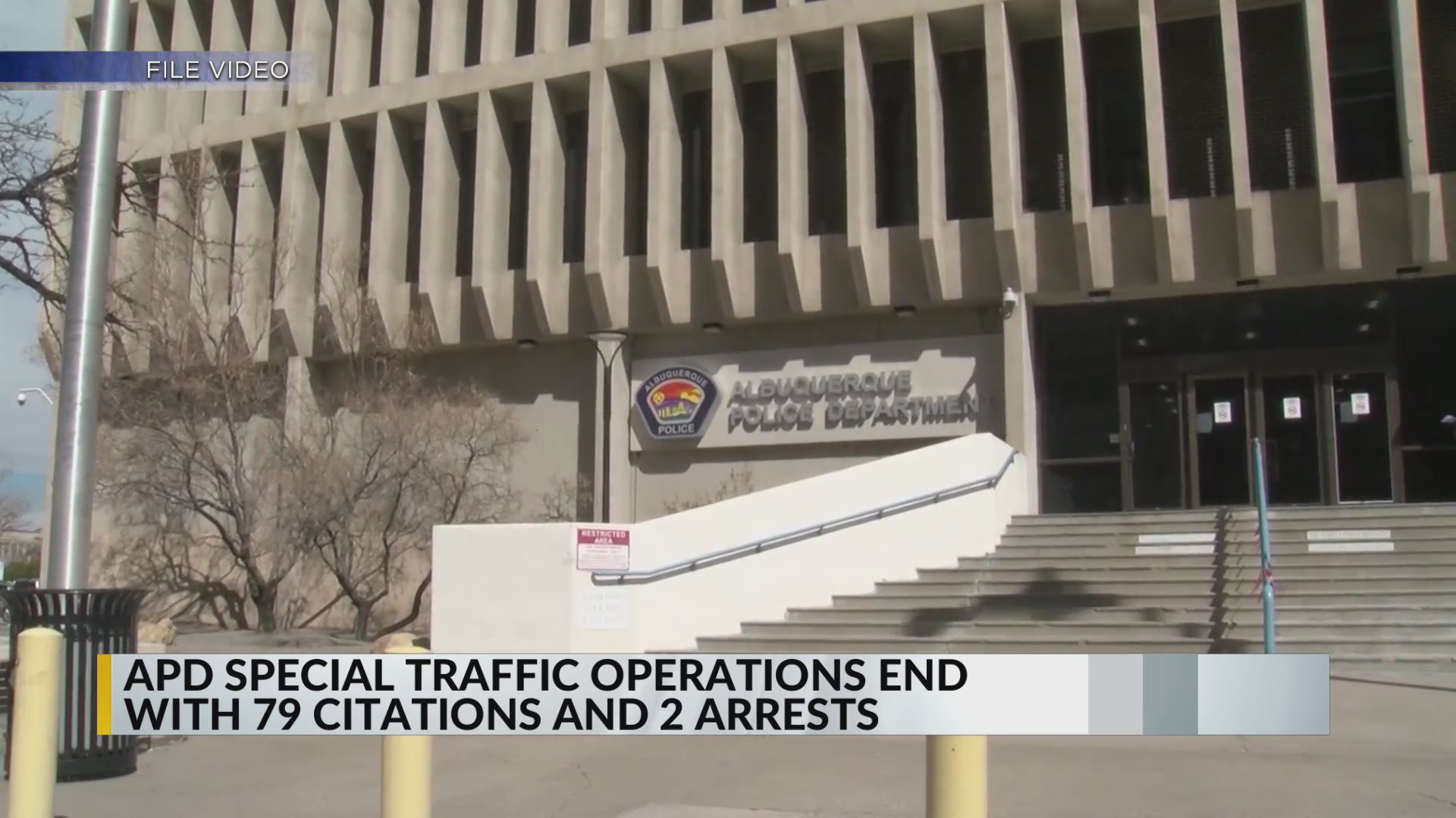 Albuquerque police issue 79 citations during traffic operation – KRQE ...