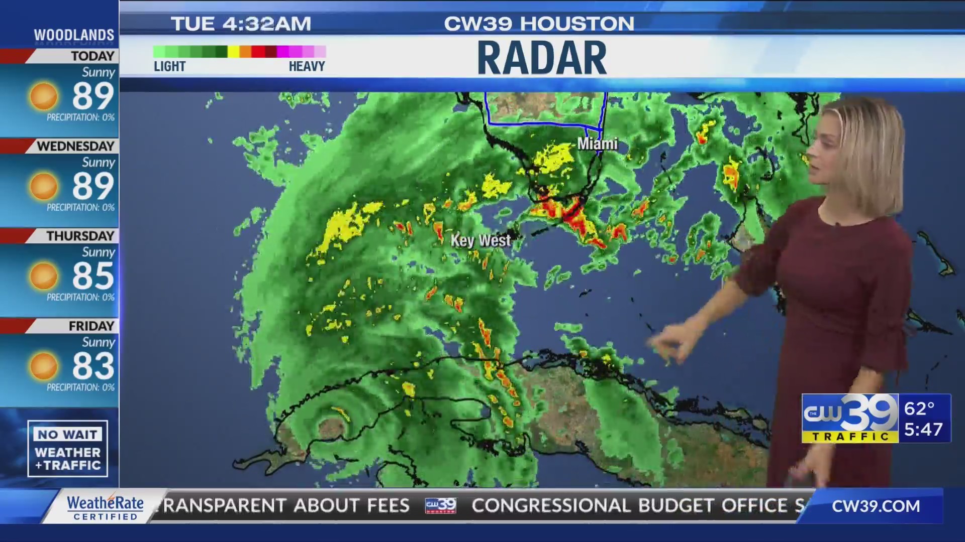 Tracking Ian | Meteorologist Carrigan Chauvin – CW39 Houston