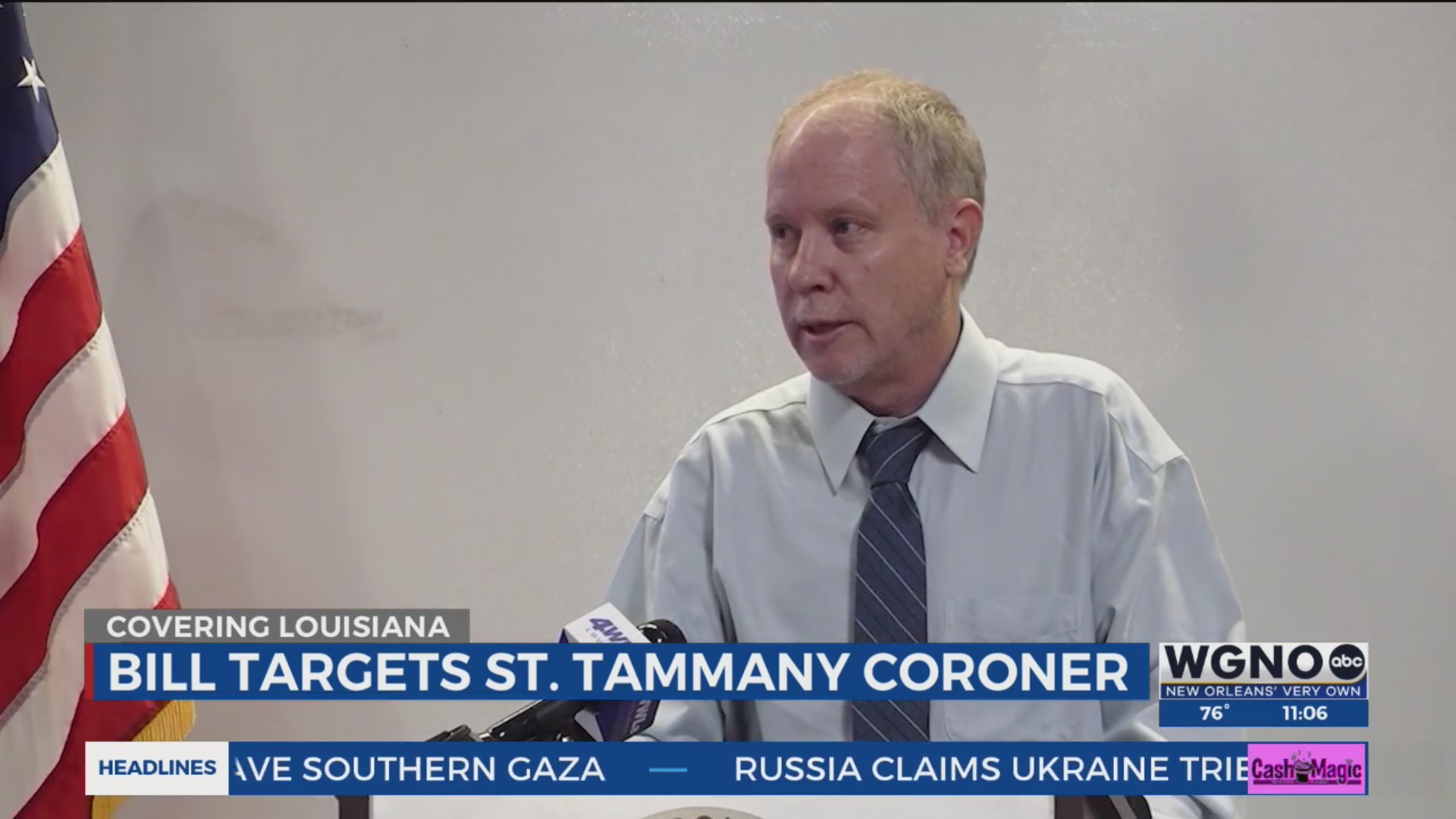 Committee to consider bill targeting St. Tammany Parish coroner – WGNO