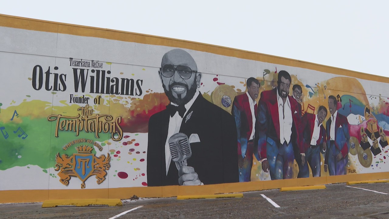 Founding Member of The Temptations returns to Texarkana for a mural ...
