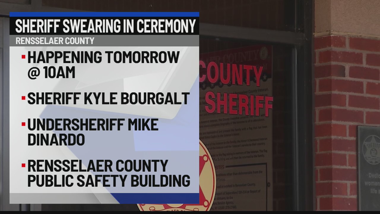 Sheriff swearing in ceremony tomorrow – NEWS10 ABC