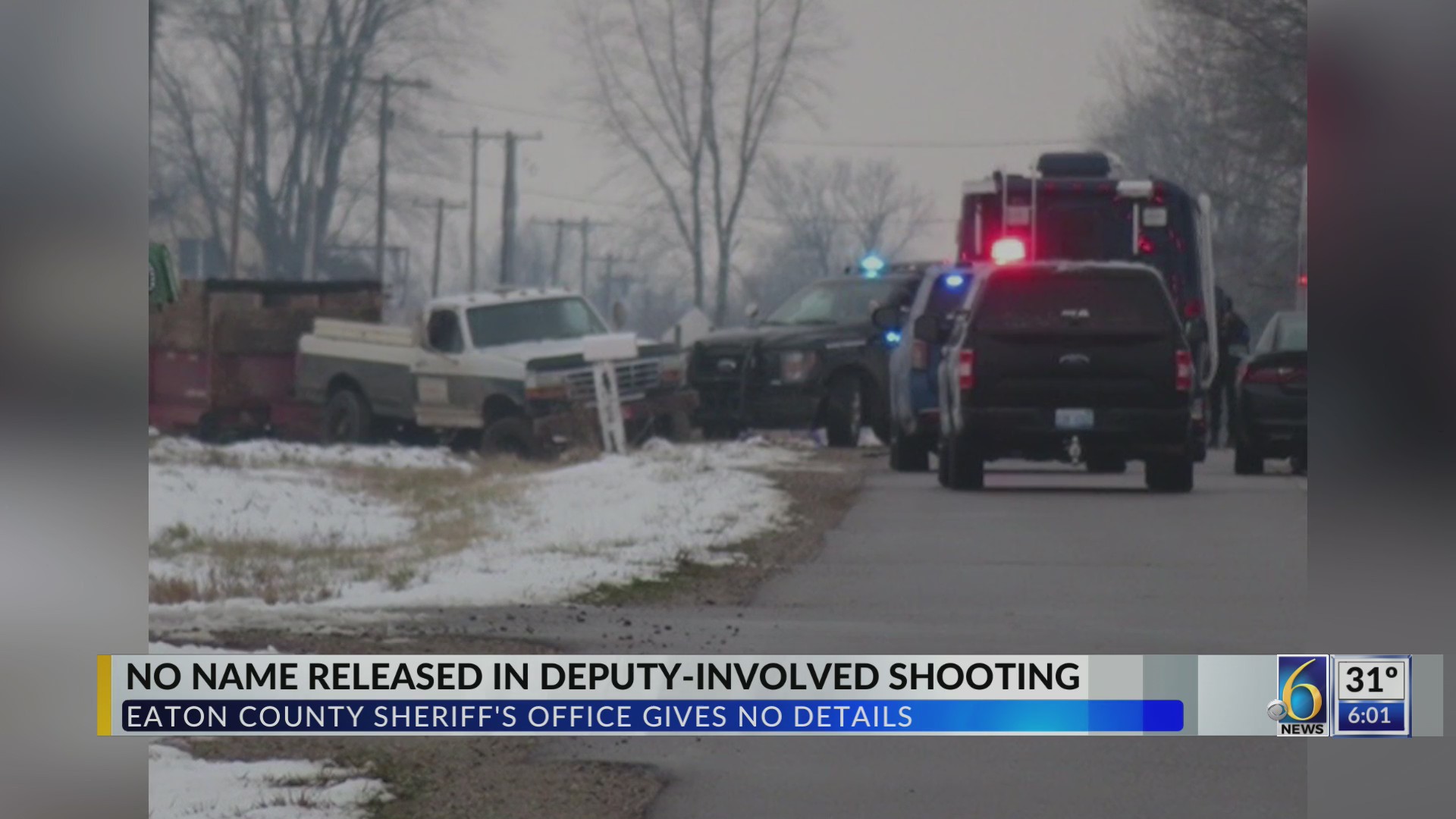 Details scarce in Eaton County deputy shooting – WLNS 6 News