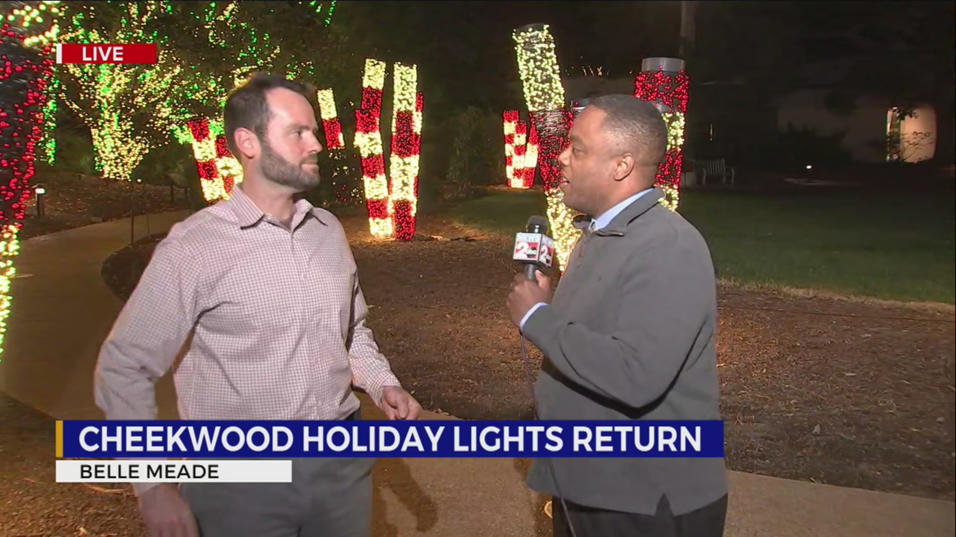 Cheekwood holiday lights return – WKRN News 2