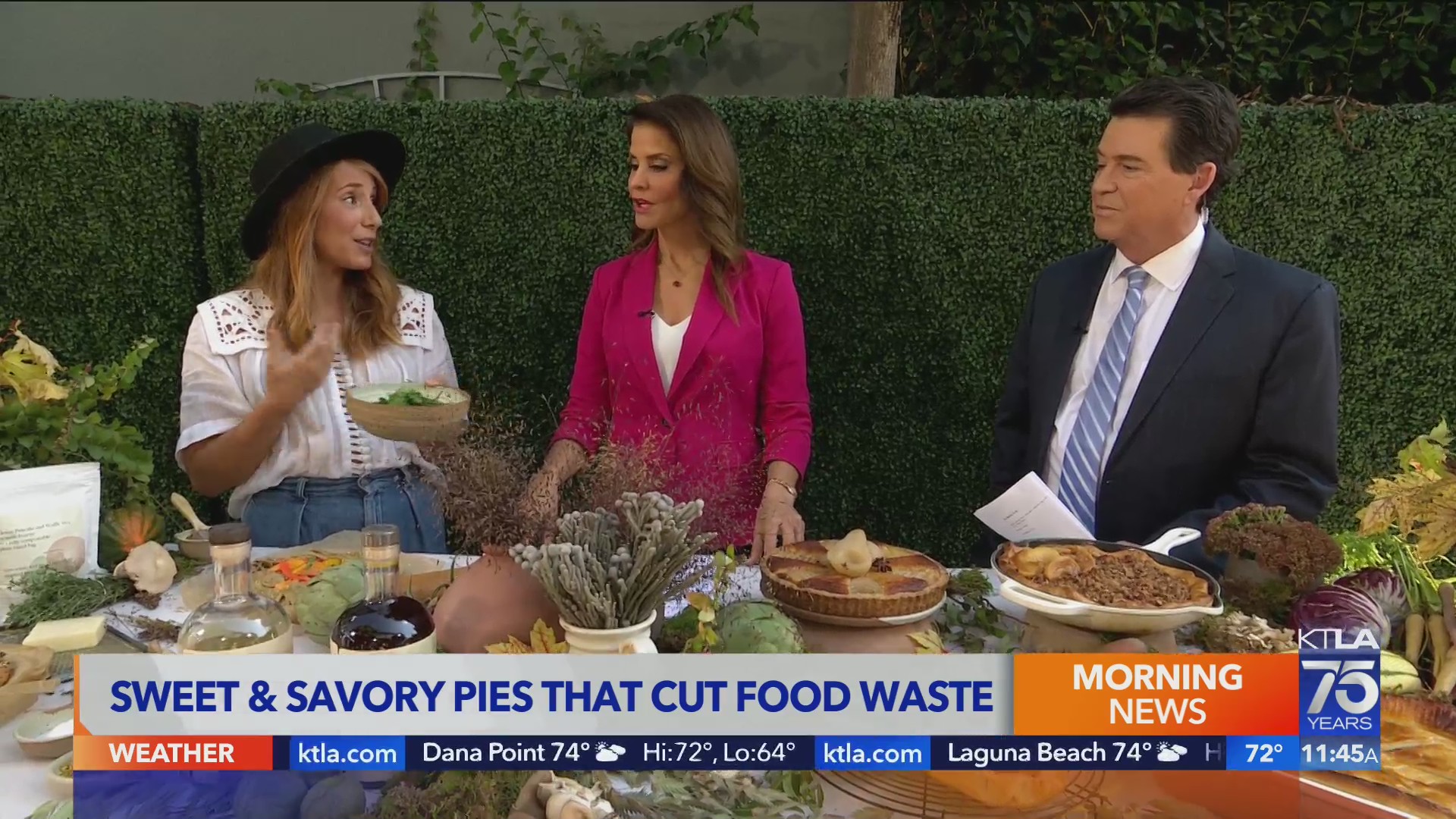 Camilla Marcus shares pie recipes that cut food waste – KTLA