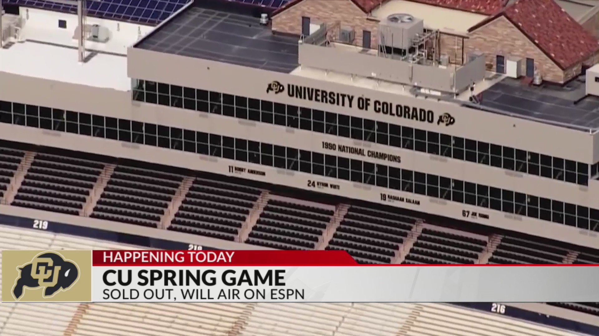 Sold-out stadium for CU’s debut spring game – FOX31 Denver