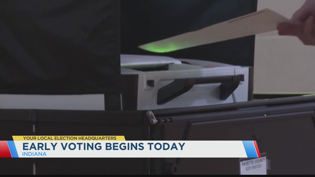 Early voting in Indiana Primary begins today – Eyewitness News (WEHT/WTVW)