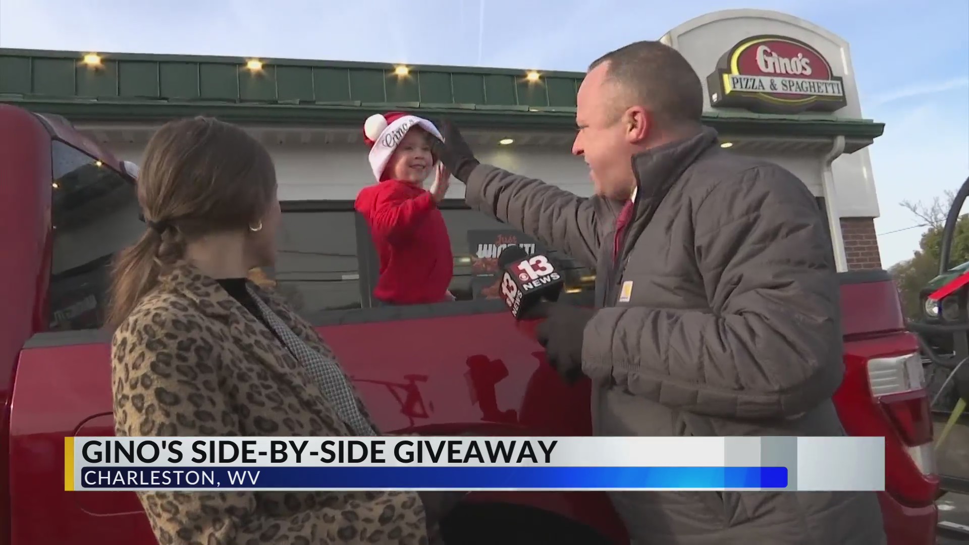 Gino’s gives away new side-by-side – WOWK 13 News