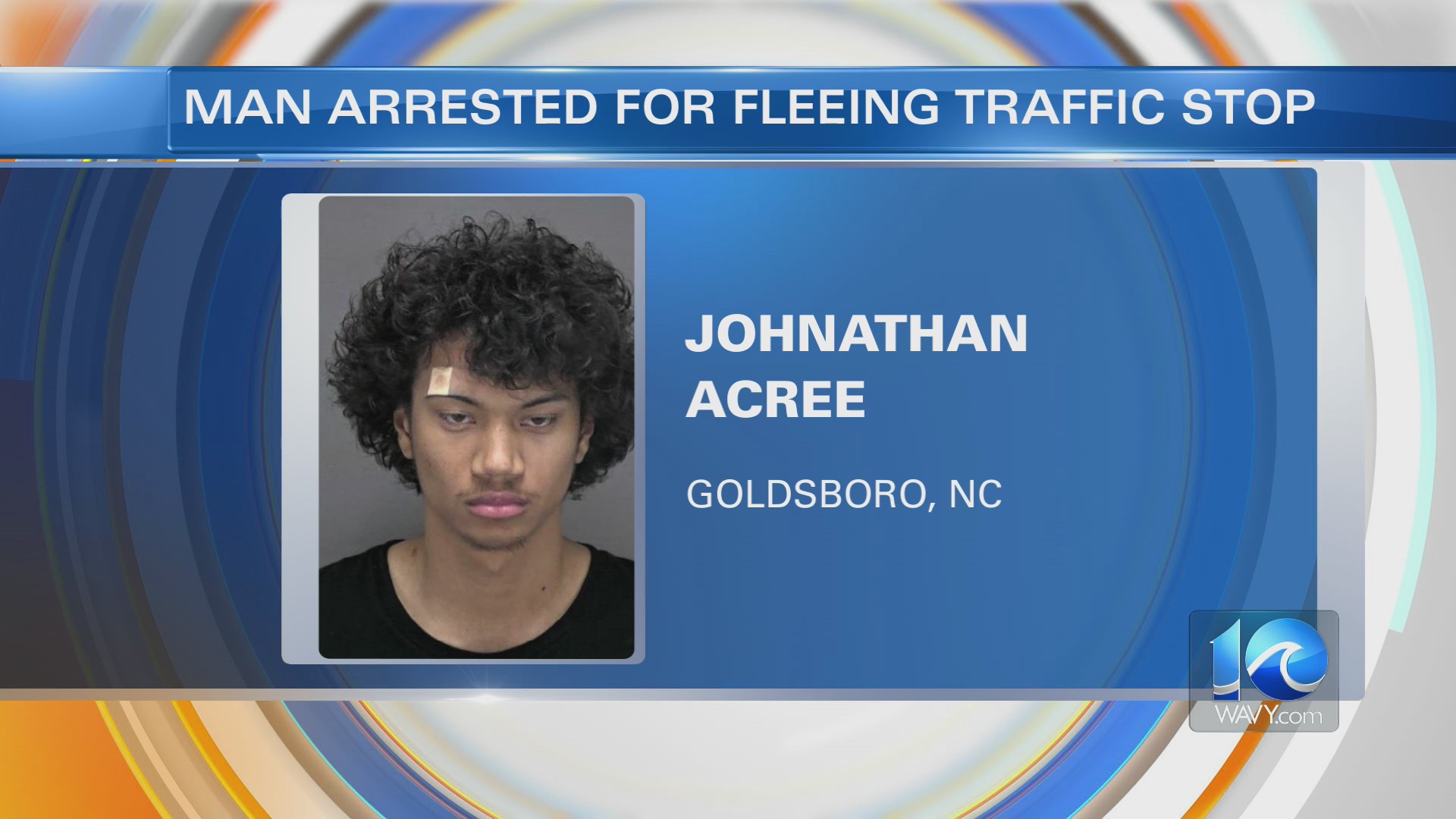 Man arrested for fleeing traffic stop in Goldsboro, NC – WAVY.com