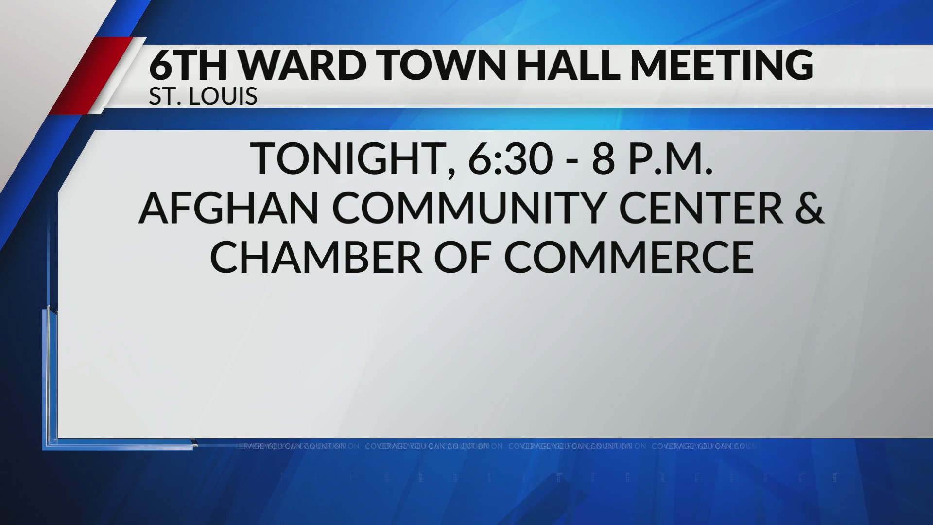 6th Ward town hall meeting on public safety taking place tonight – FOX 2