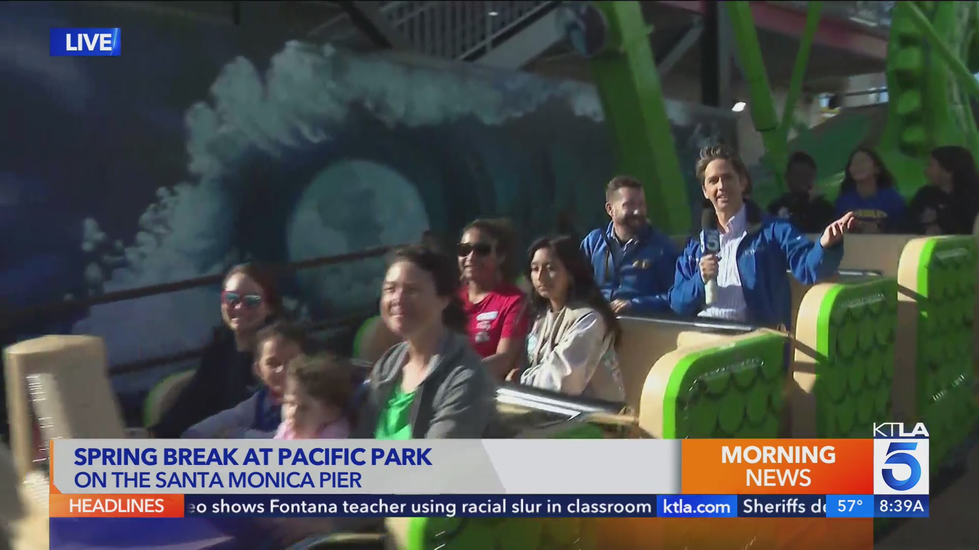 Spring Break at Pacific Park on the Santa Monica Pier – KTLA