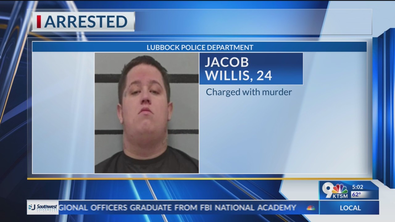 Jacob Willis charged with murder, apprehended in Lubbock, murder charge ...