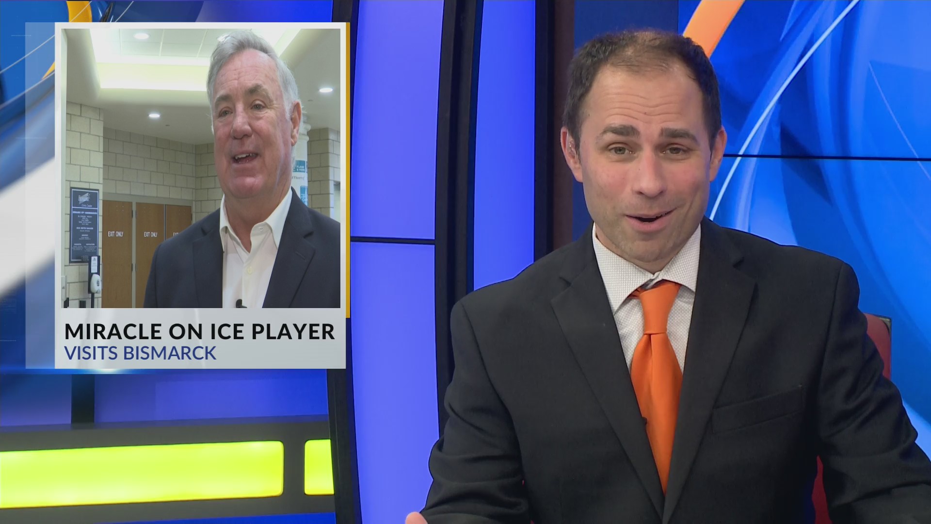 Miracle on Ice gold medalist Jim Craig visits Bismarck – KX NEWS