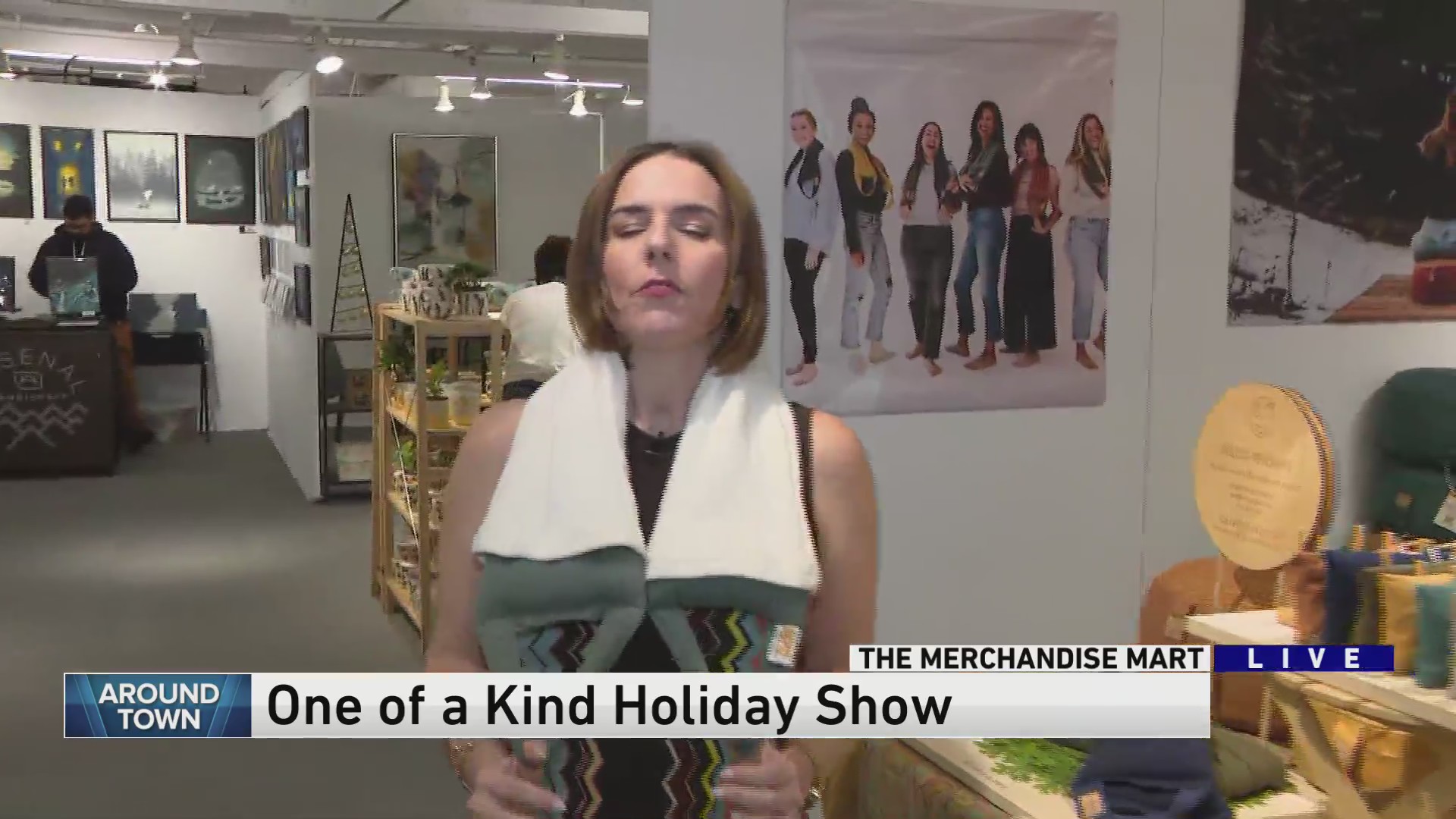 Ana gets zen at The One of a Kind Holiday Show – WGN-TV