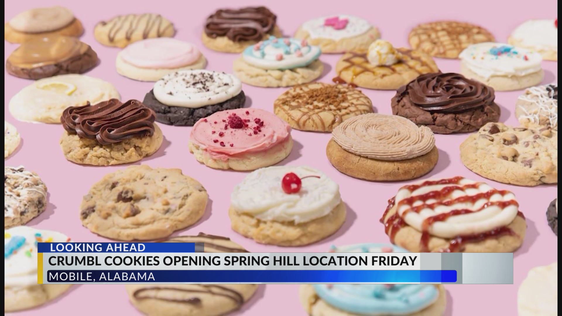 Crumbl Cookies Springhill location opening Friday – WKRG News 5