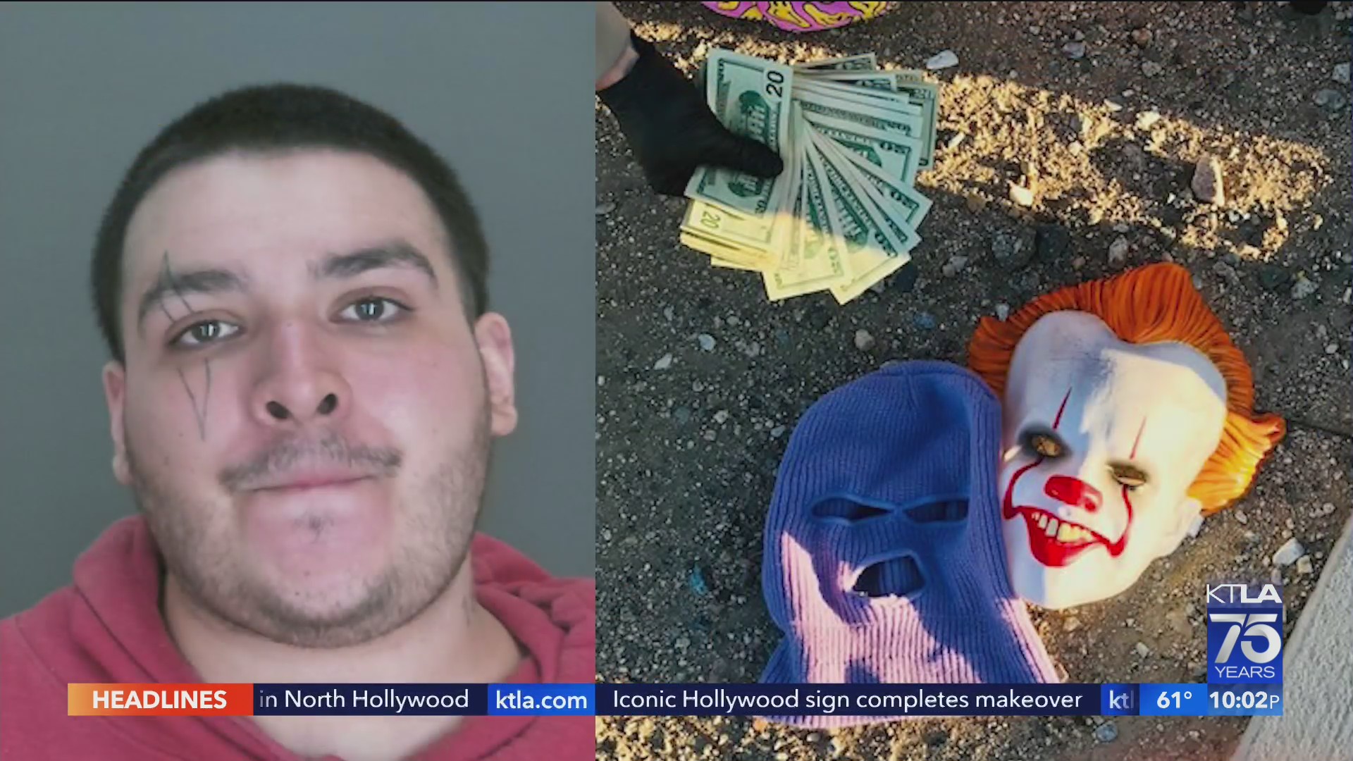 Man in clown mask attacks 2 women in Victorville: Police – KTLA