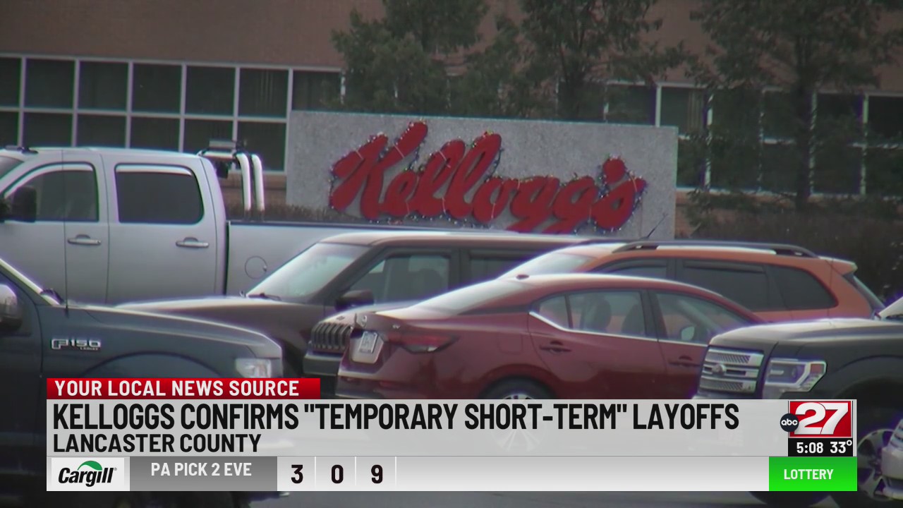Kellogg’s confirms layoffs at Lancaster County plant – ABC27