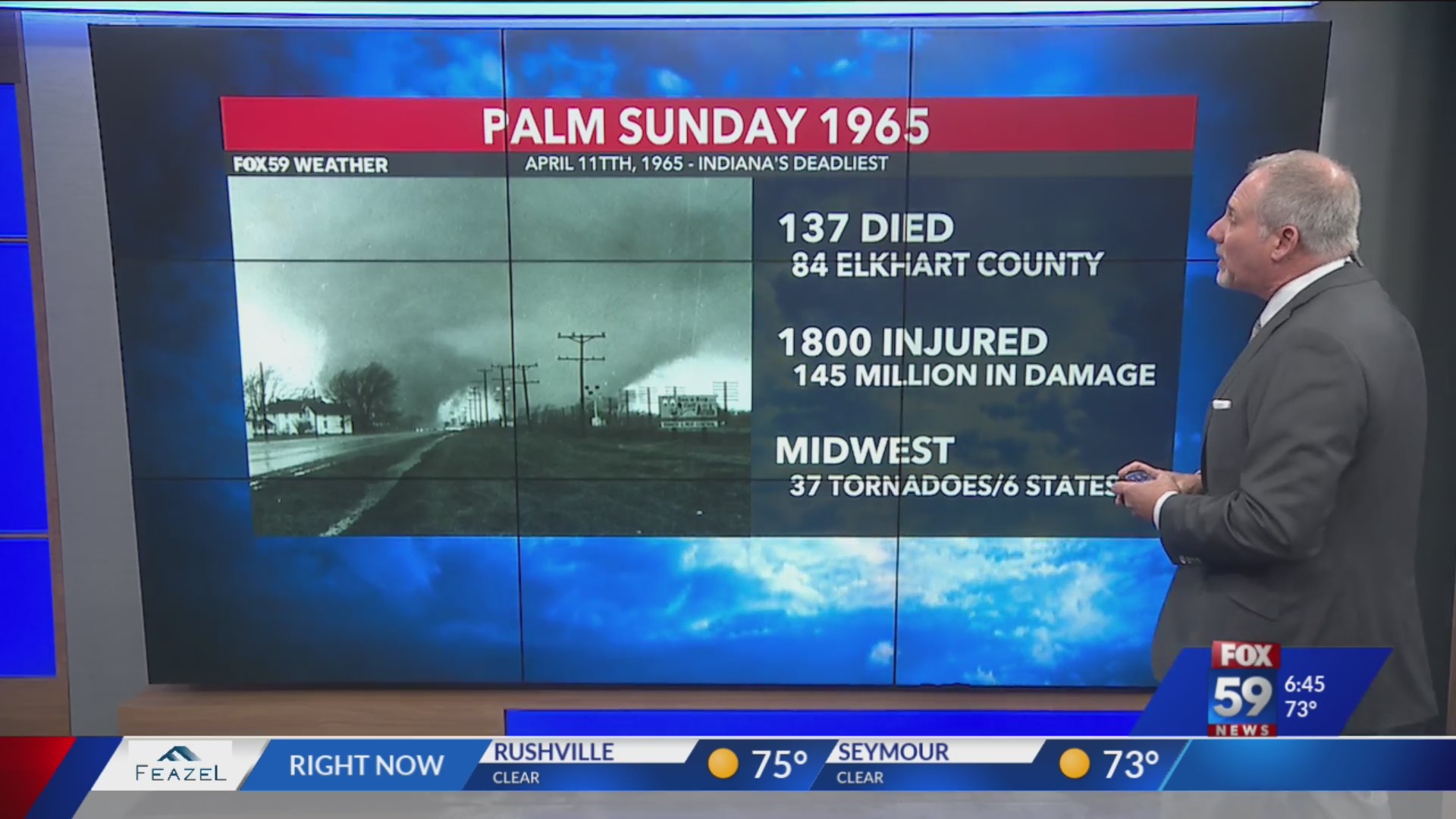 Palm Sunday 1965 tornado outbreak – Fox 59