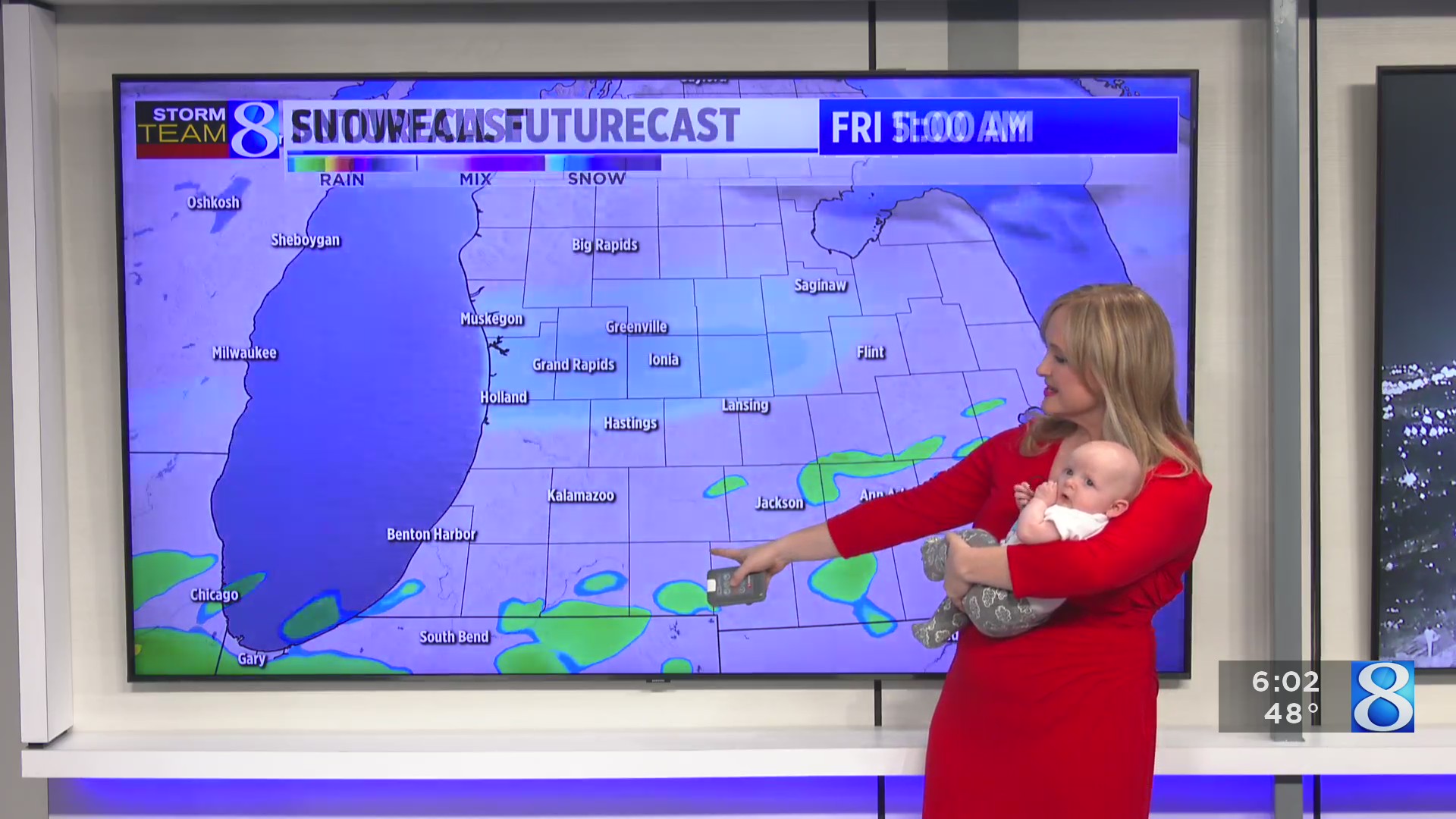 Ellen Bacca and daughter Piper Sunny give the 6 p.m. forecast – WOODTV.com