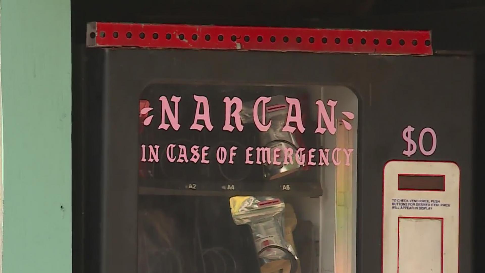 Narcan vending machine installed near downtown Austin – KXAN Austin