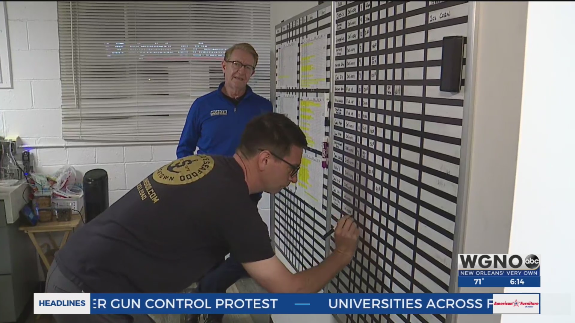 Crawfish at Capt. Sid’s Seafood – WGNO