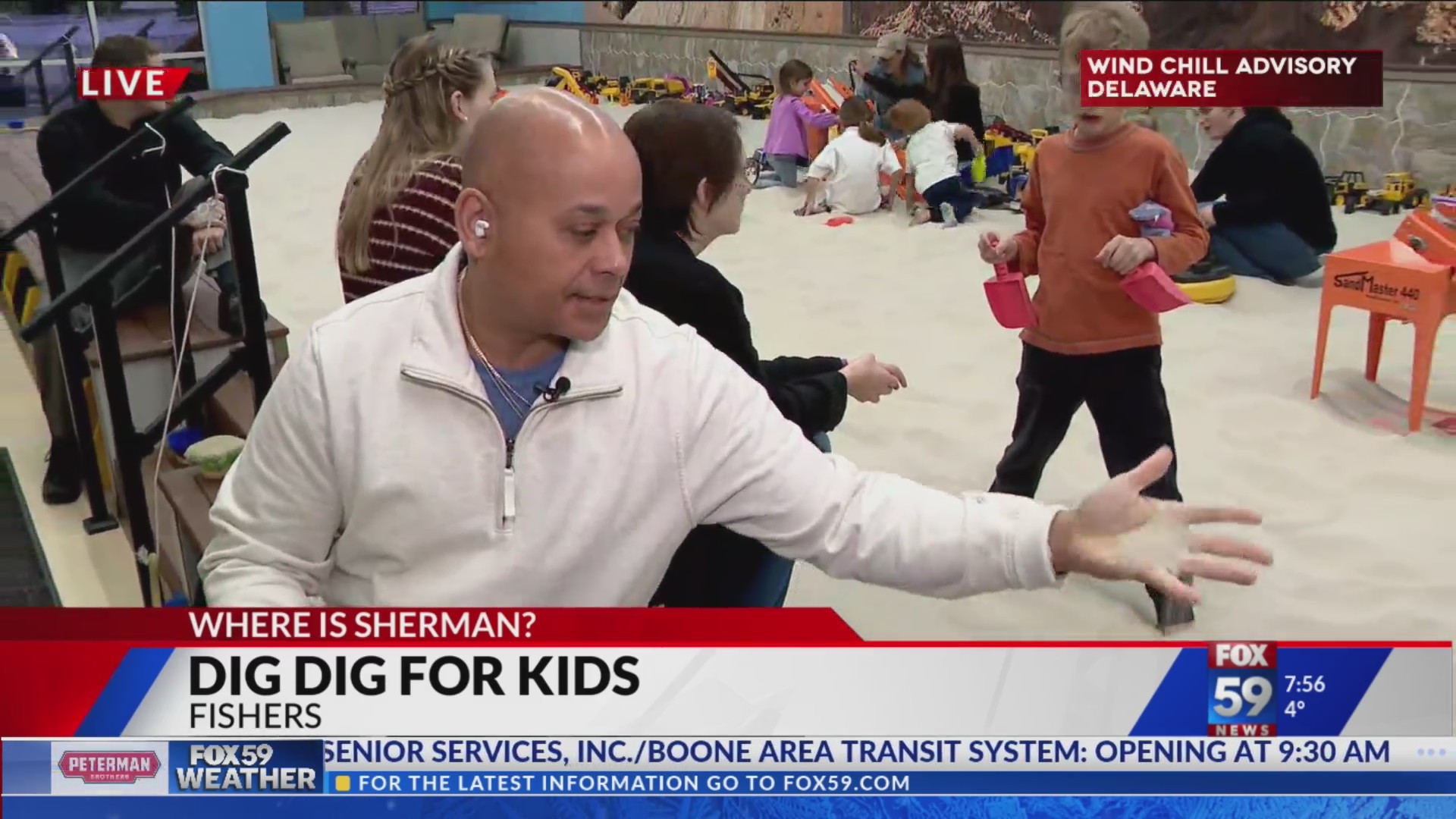 Where is Sherman? Dig Dig for Kids – Fox 59