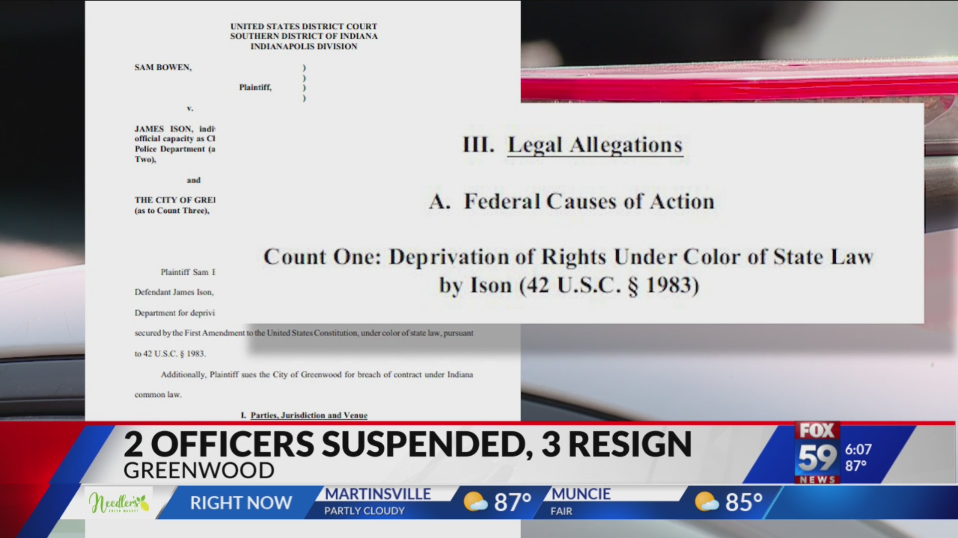Suspended Greenwood officer previously filed federal lawsuit against ...