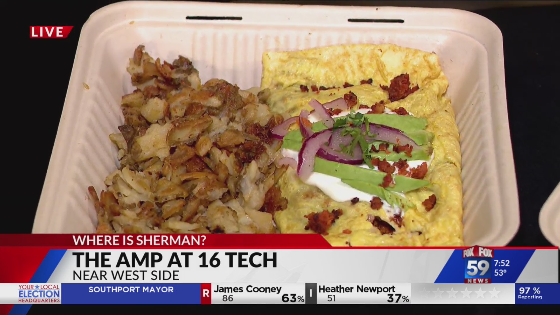 Where is Sherman? The AMP at 16 Tech – Fox 59