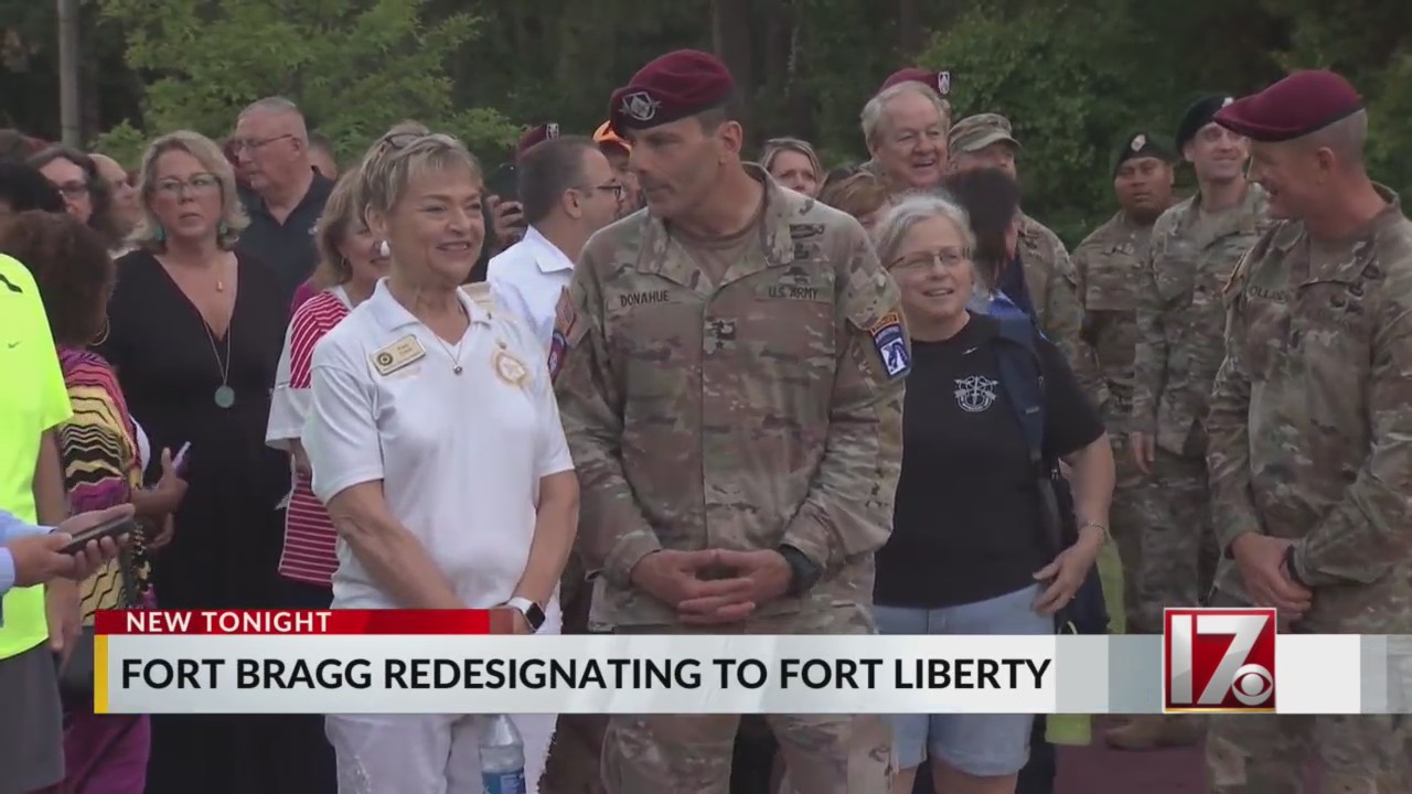 North Carolina’s Fort Bragg redesignating to Fort Liberty – CBS17.com