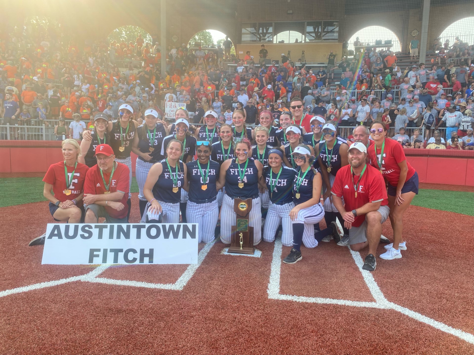 Fitch softball makes history capturing first state championship – WKBN.com