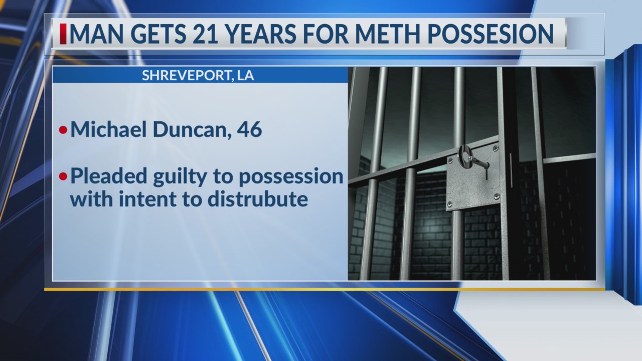 Vivian man sentenced to federal prison for drug possession, intent to ...