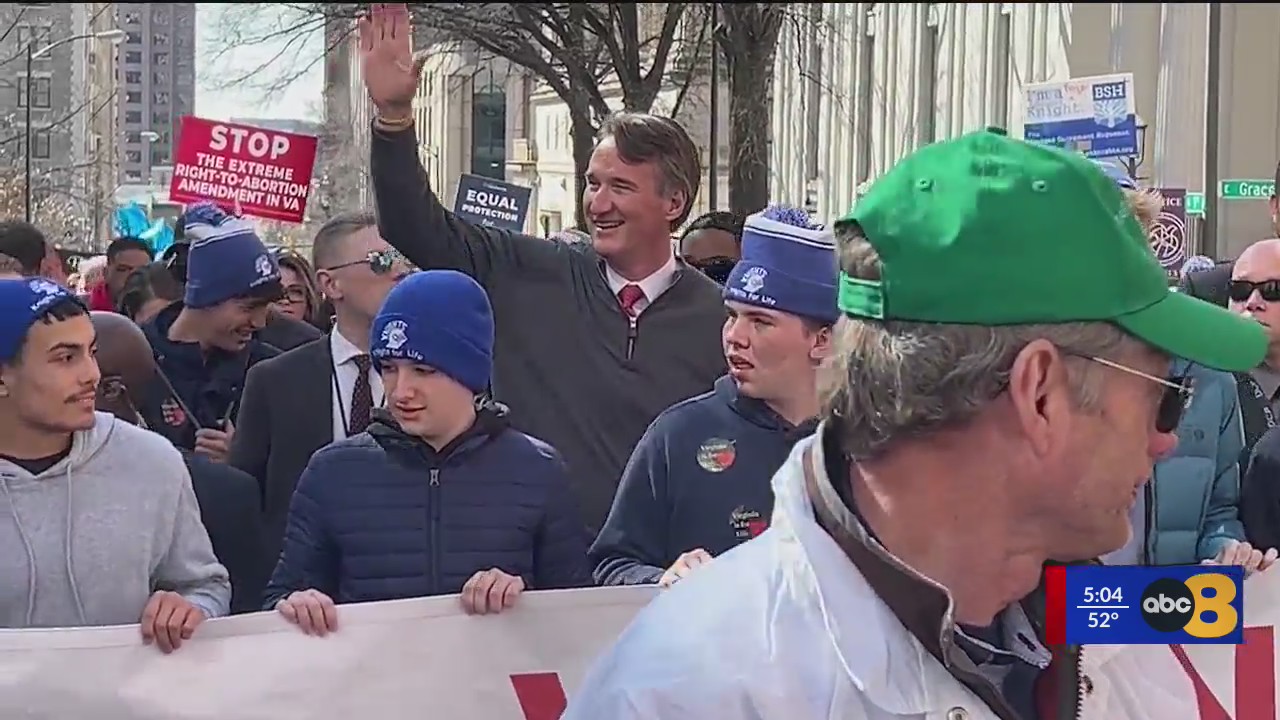 Thousands participate in March for Life in Richmond, abortion rights in ...