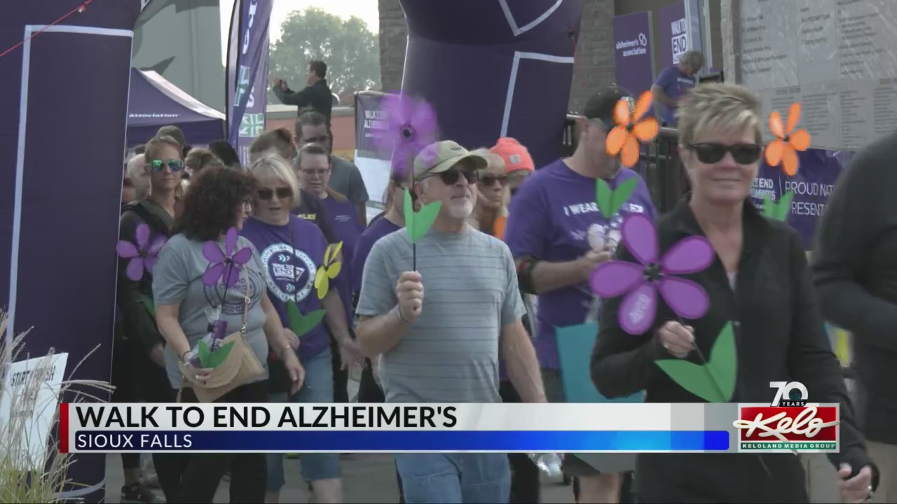 Hundreds gather at Levitt for Walk to End Alzheimer’s – KELOLAND.com