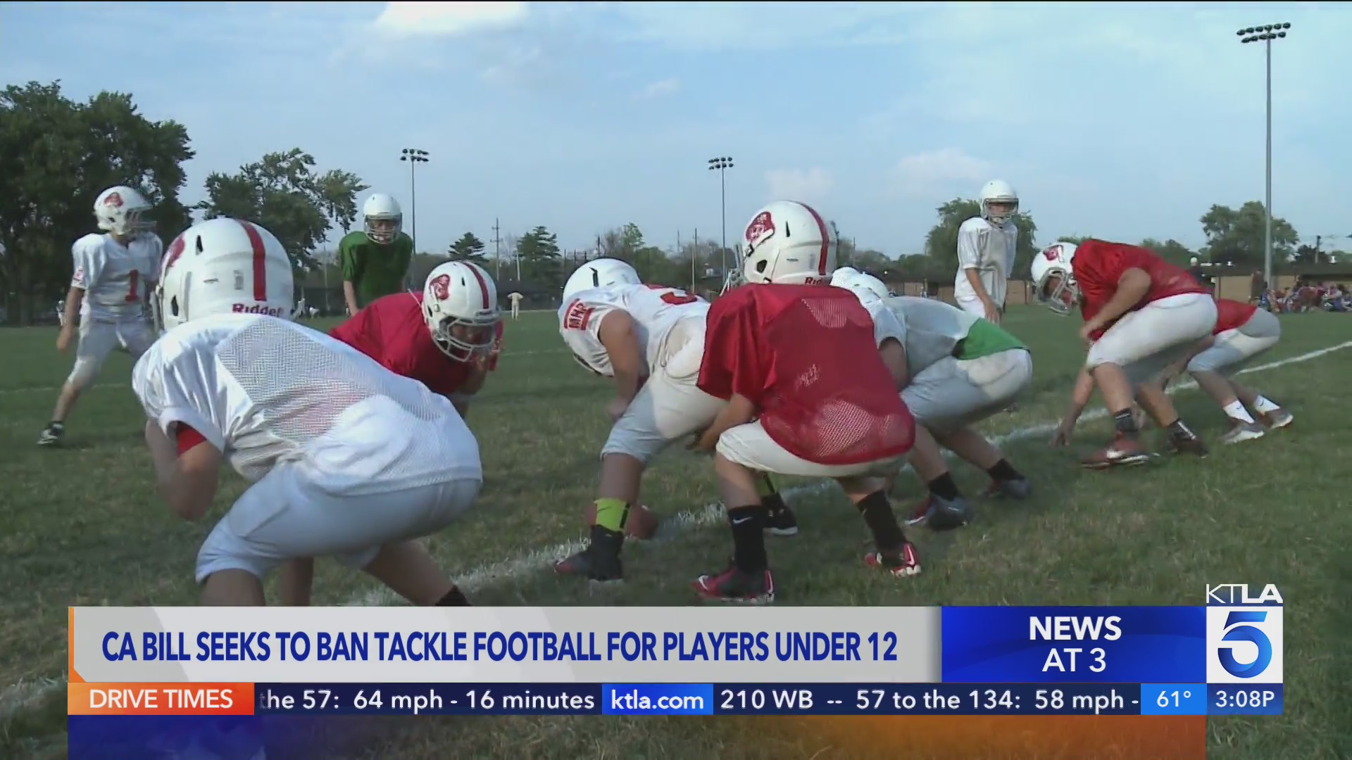 California lawmakers to consider ban on tackle football for kids under ...