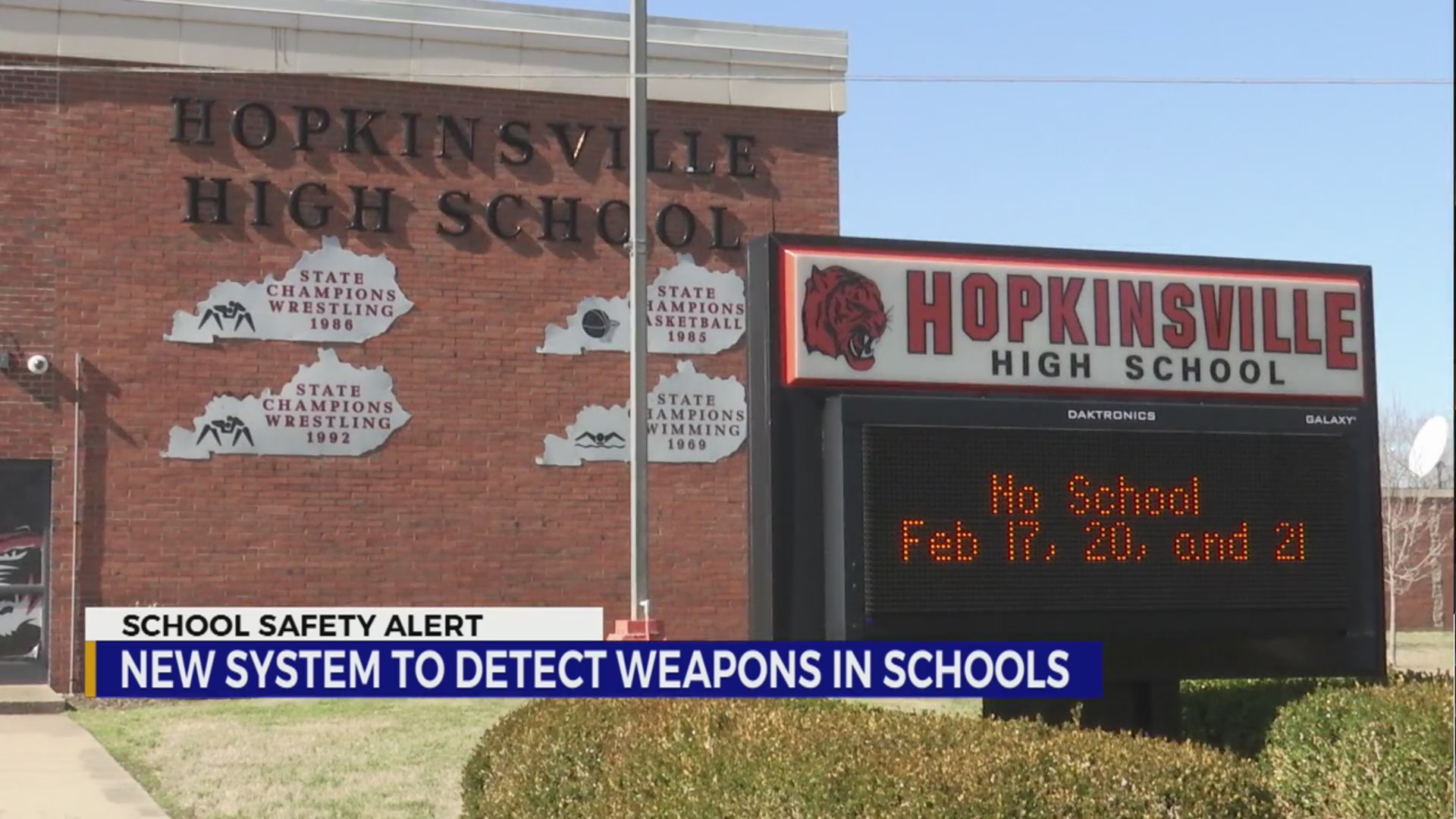 New system to detect weapons in schools – WKRN News 2