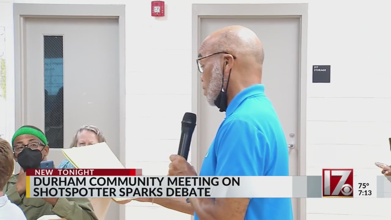 ‘I see this as an improvement’: Durham residents attend ShotSpotter forum – CBS17.com