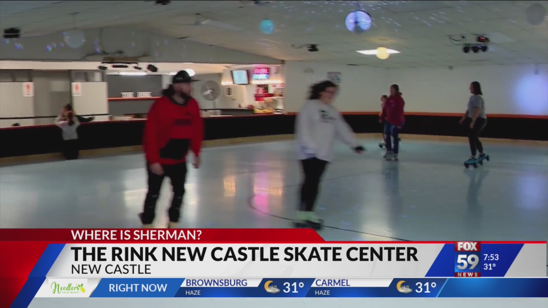 Where is Sherman? The Rink New Castle Skate Center – Fox 59