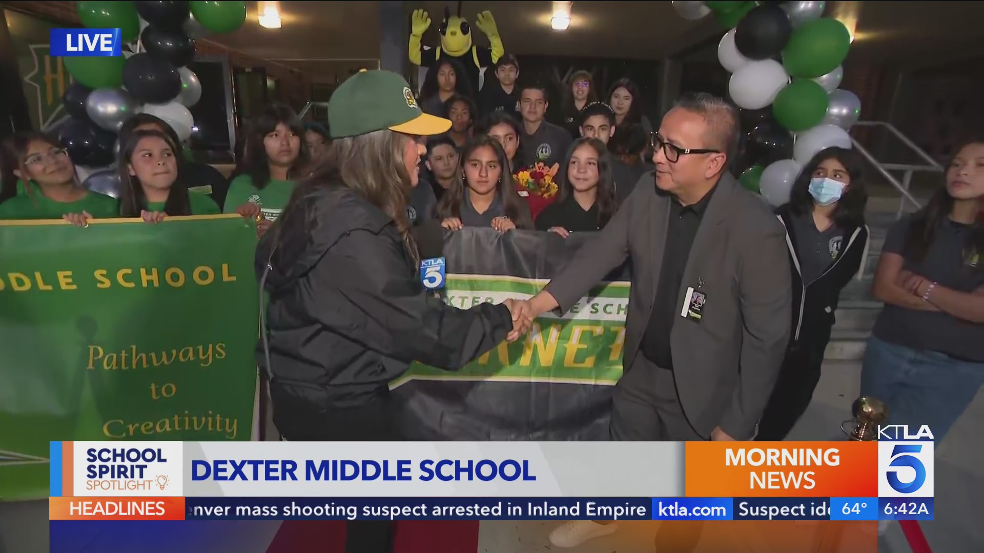 School Spirit Spotlight: Dexter Middle School – KTLA