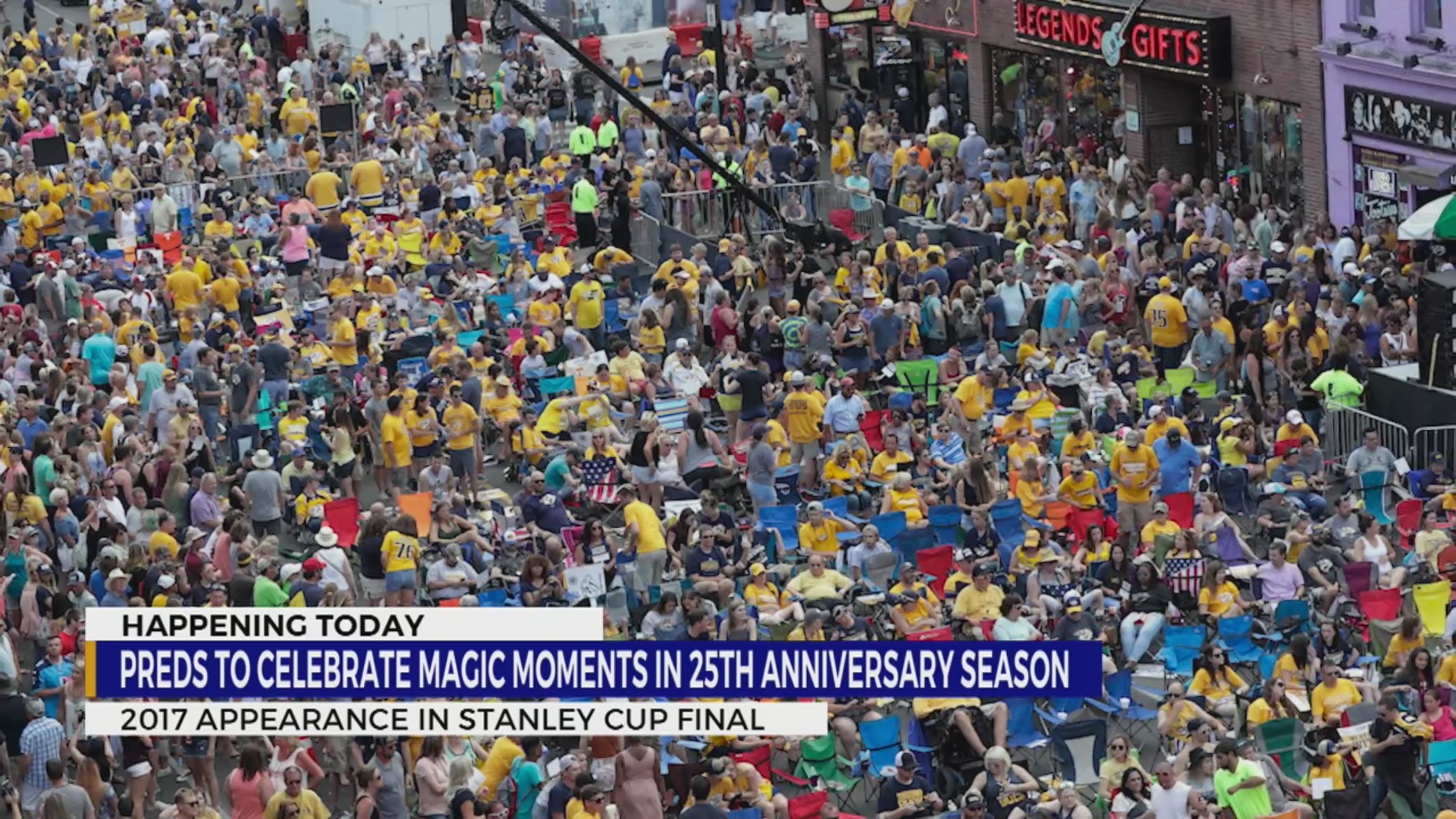Nashville Preds to celebrate magic moments in 25th anniversary season ...