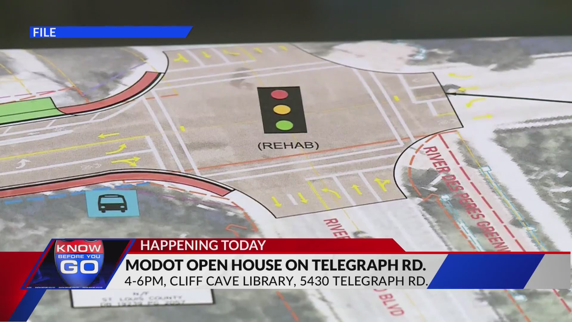 MoDOT hosting open house on Telegraph Road improvements today – FOX 2