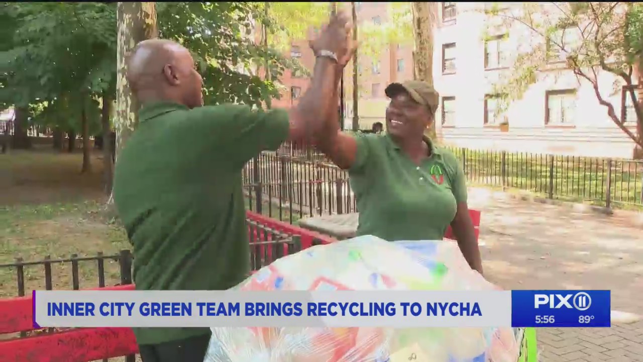 Inner City Green Team brings recycling to NYCHA – PIX11